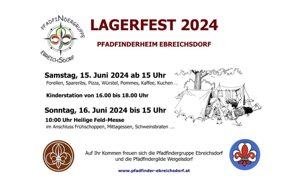 Lagerfest 2024 | Pfadfindergruppe Ebreichsdorf